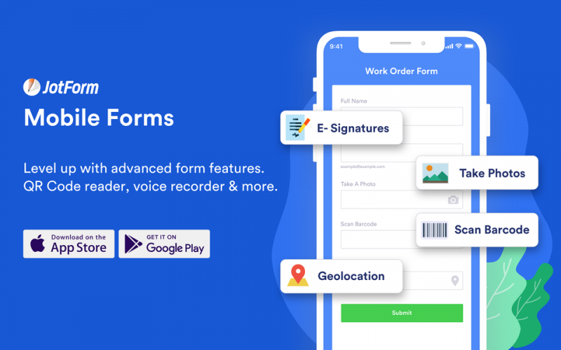 JotForm Mobile Forms - Look Startup at Welldoneby