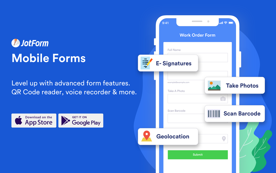 JotForm Mobile Forms - Look Startup at Welldoneby