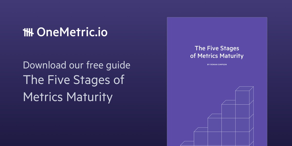 One Metric - Look Startup at Welldoneby