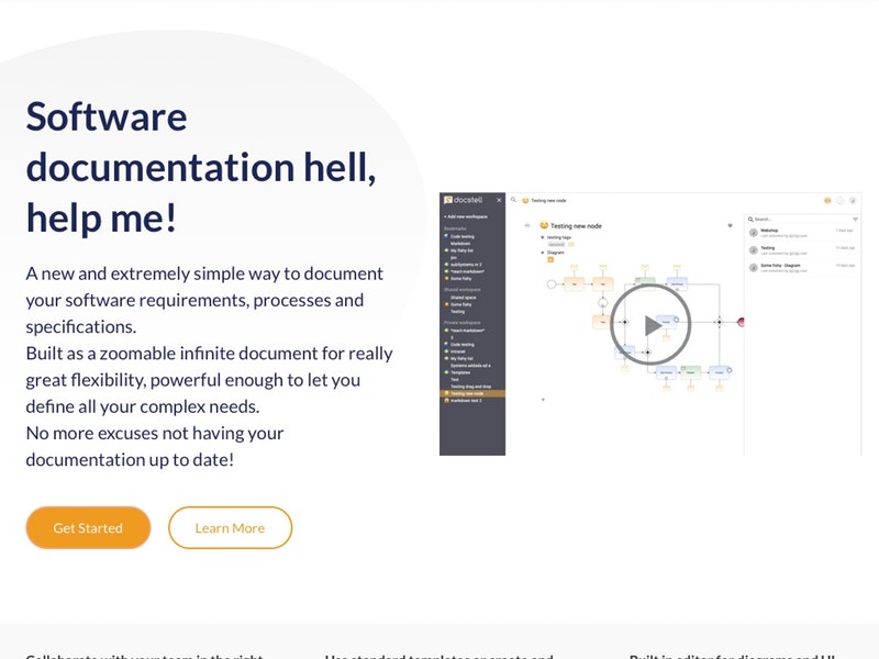 Docstell - Look Startup at Welldoneby