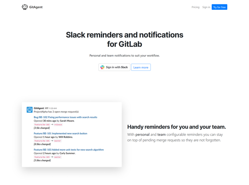 GitAgent - Look Startup at Welldoneby