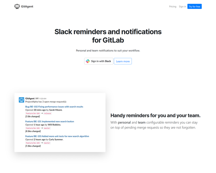GitAgent - Look Startup at Welldoneby