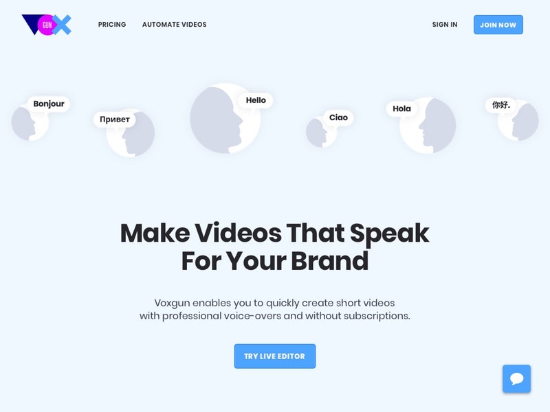 Voxgun - Look Startup at Welldoneby