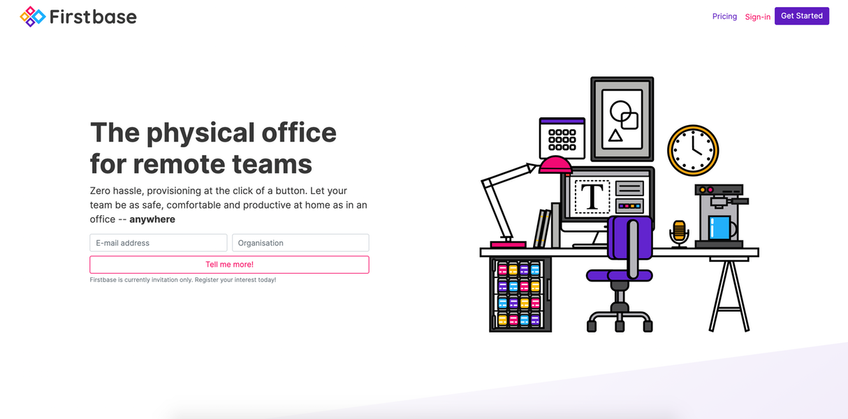 Firstbase - Look Startup at Welldoneby