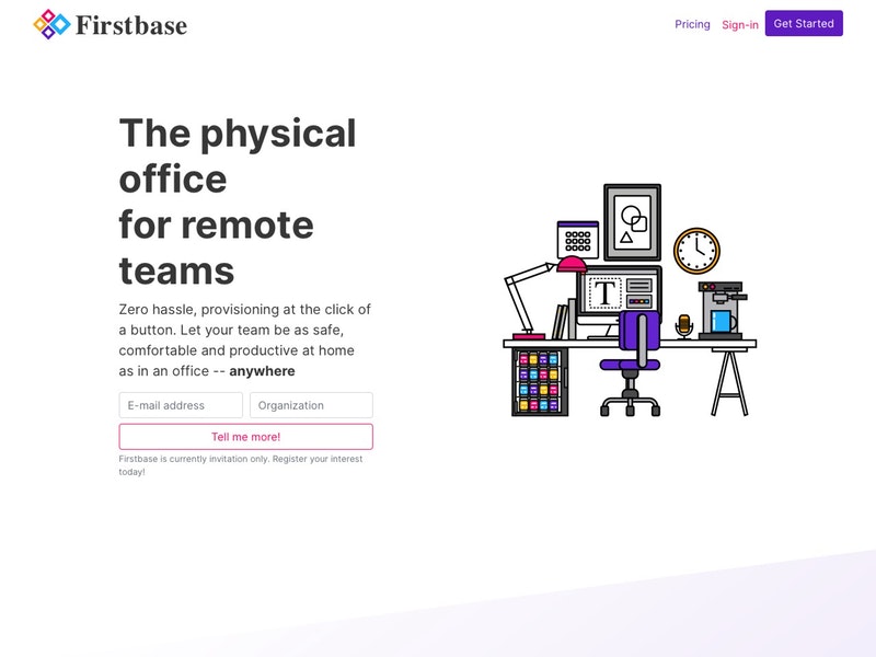 Firstbase - Look Startup at Welldoneby
