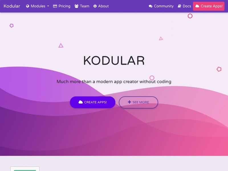 Kodular - Look Startup at Welldoneby