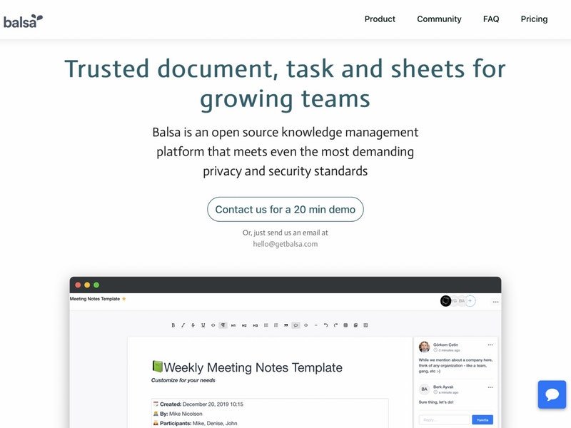 Balsa - Look Startup at Welldoneby