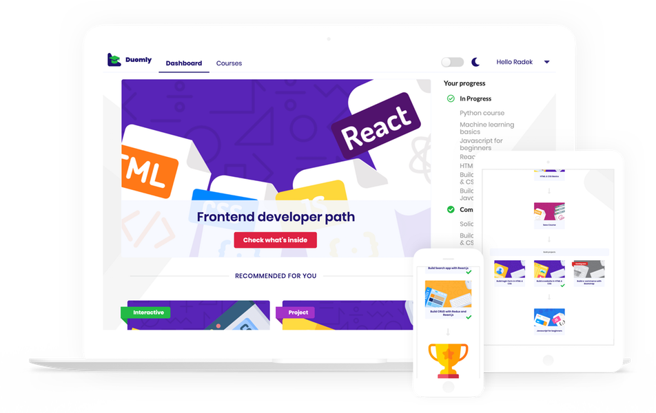 Duomly - Look Startup at Welldoneby