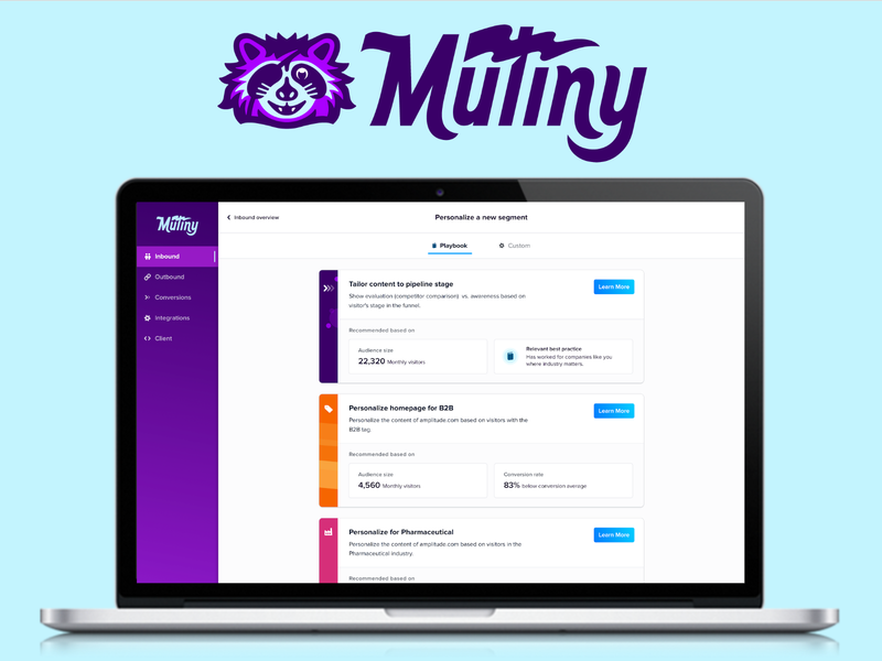 Mutiny - Look Startup at Welldoneby