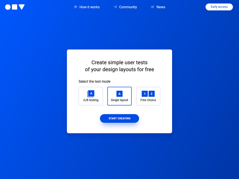 OneClickTest - Look Startup at Welldoneby