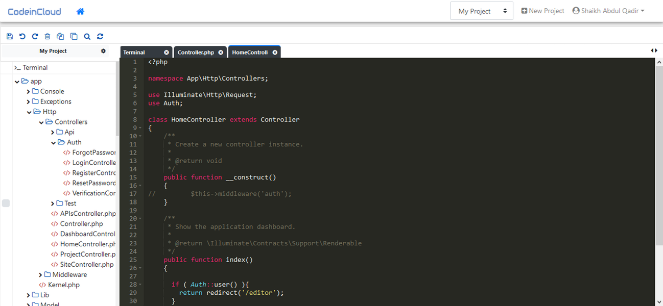 CodeinCloud - Look Startup at Welldoneby