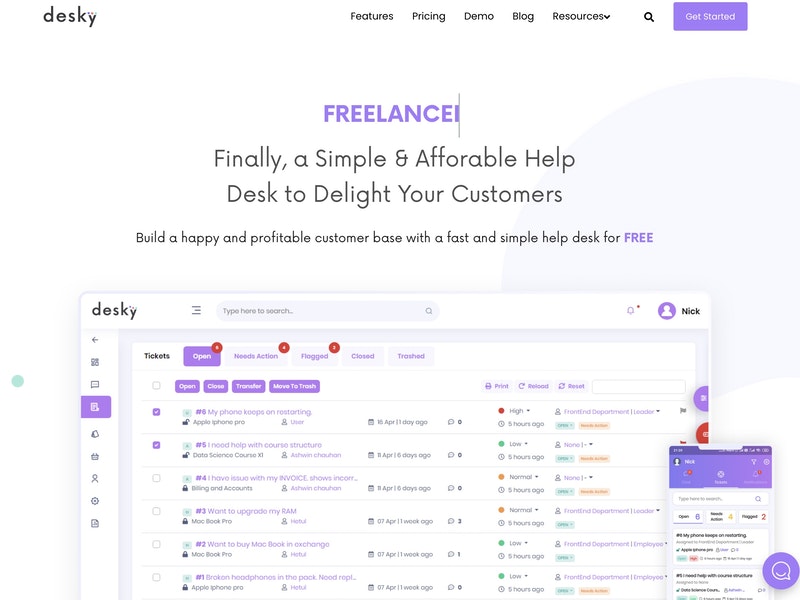 Desky - Look Startup at Welldoneby