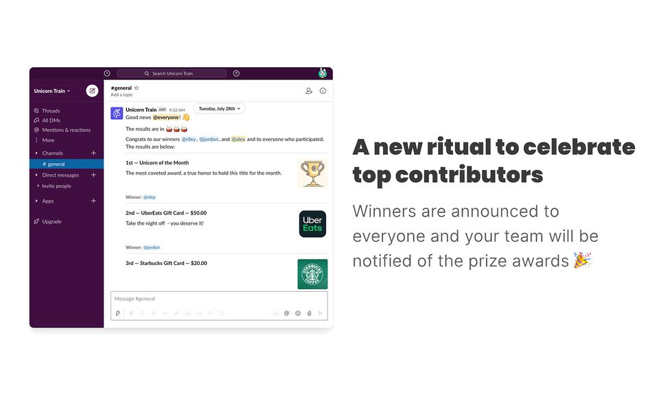 Unicorn Train - Look Startup at Welldoneby