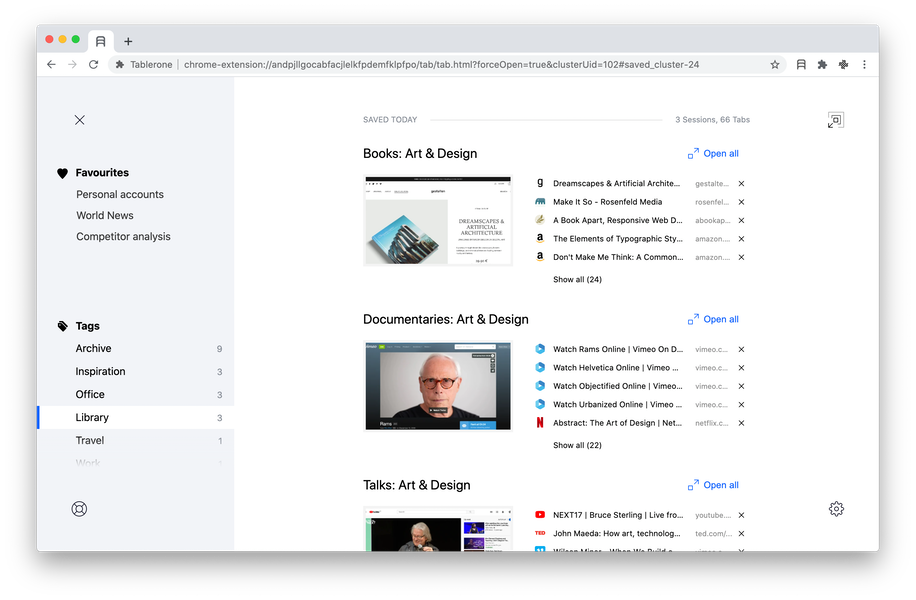 Tablerone - Look Startup at Welldoneby