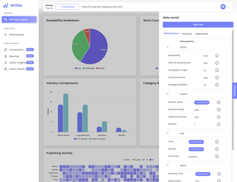Writtio - Look Startup at Welldoneby