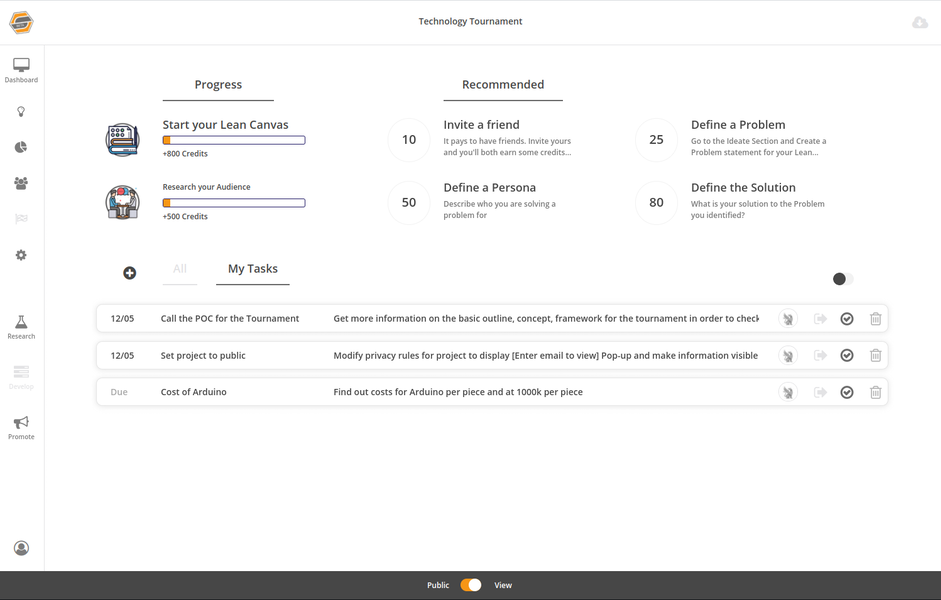 Startly - Look Startup at Welldoneby