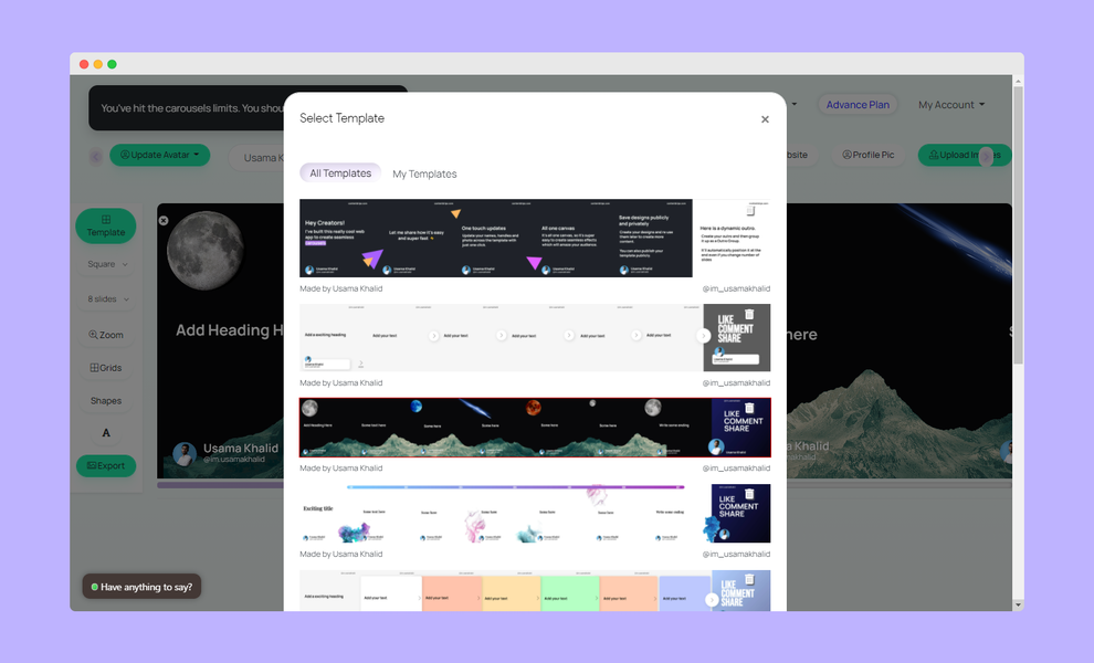 Carousel Maker - Look Startup at Welldoneby