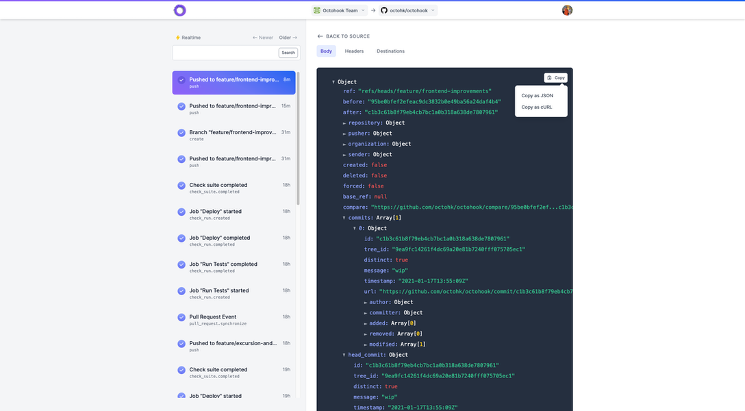 Octohook - Look Startup at Welldoneby