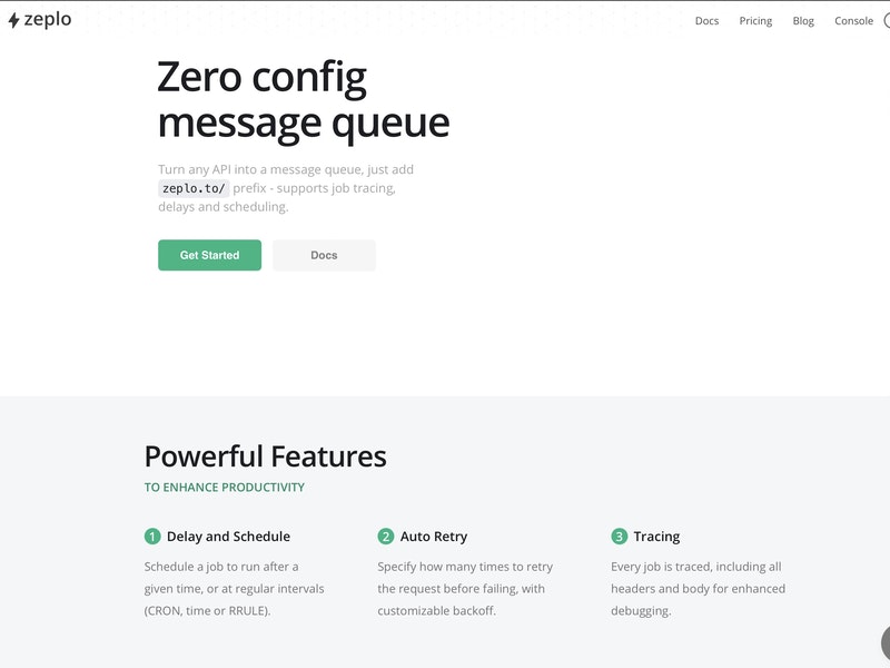 Zeplo - Look Startup at Welldoneby