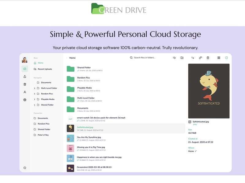 GreenDrive - Look Startup at Welldoneby