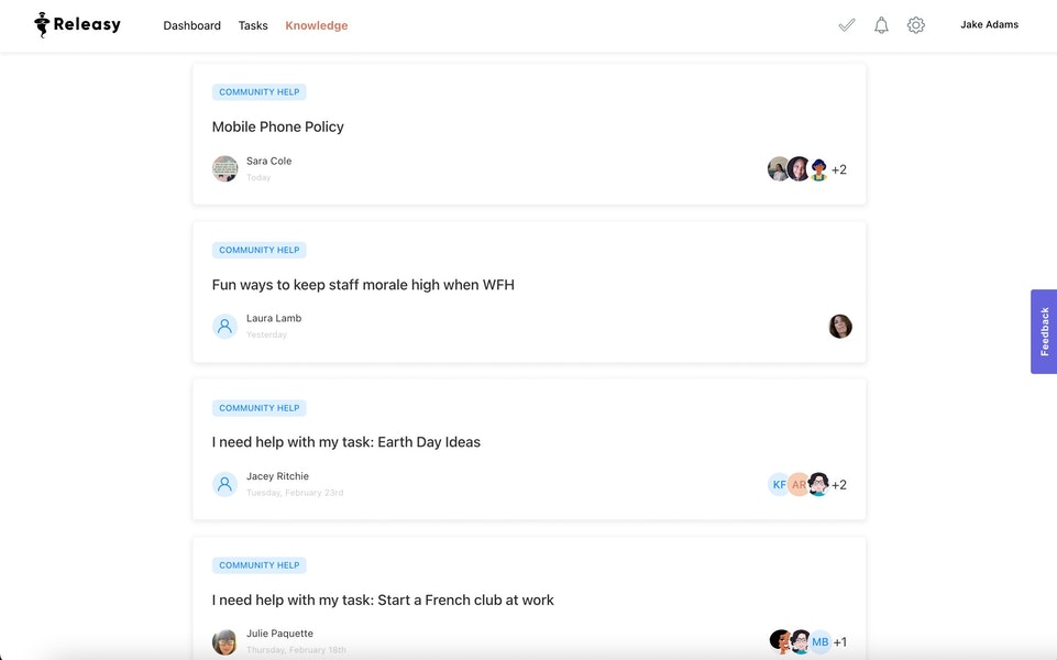 Releasy - Look Startup at Welldoneby