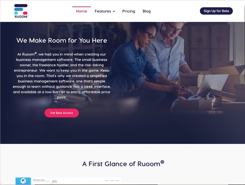 Ruoom - Look Startup at Welldoneby