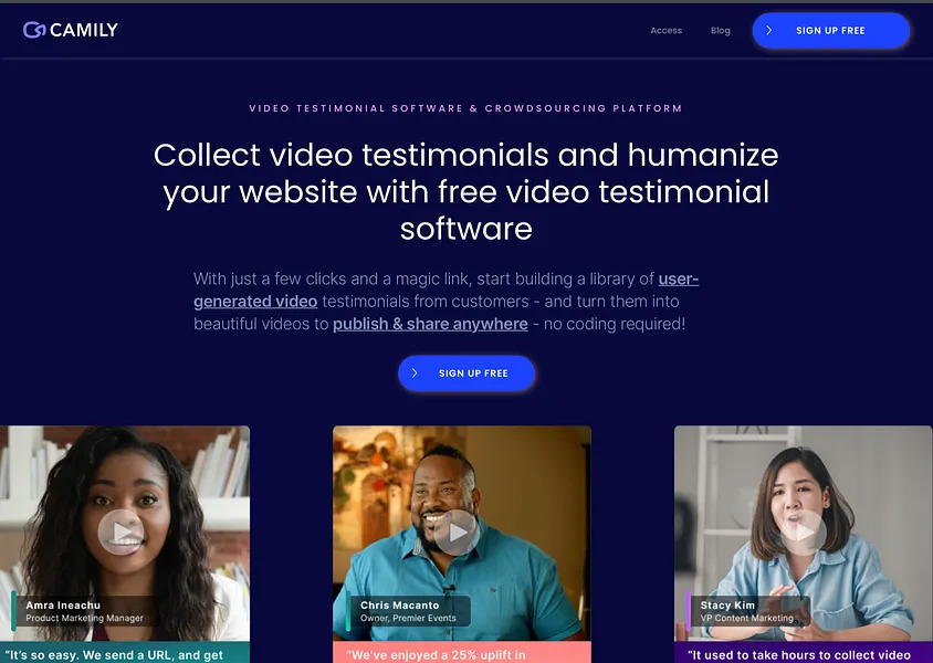 Camily - Look Startup at Welldoneby