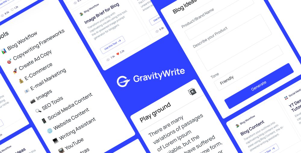 Gravity Write - Look Startup at Welldoneby