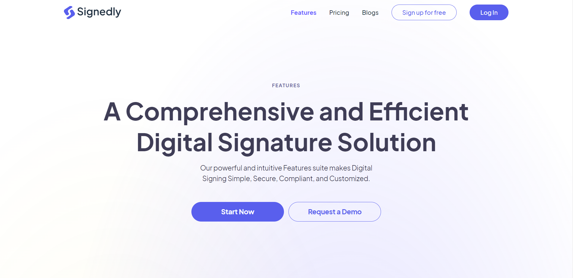 Signedly - Look Startup at Welldoneby